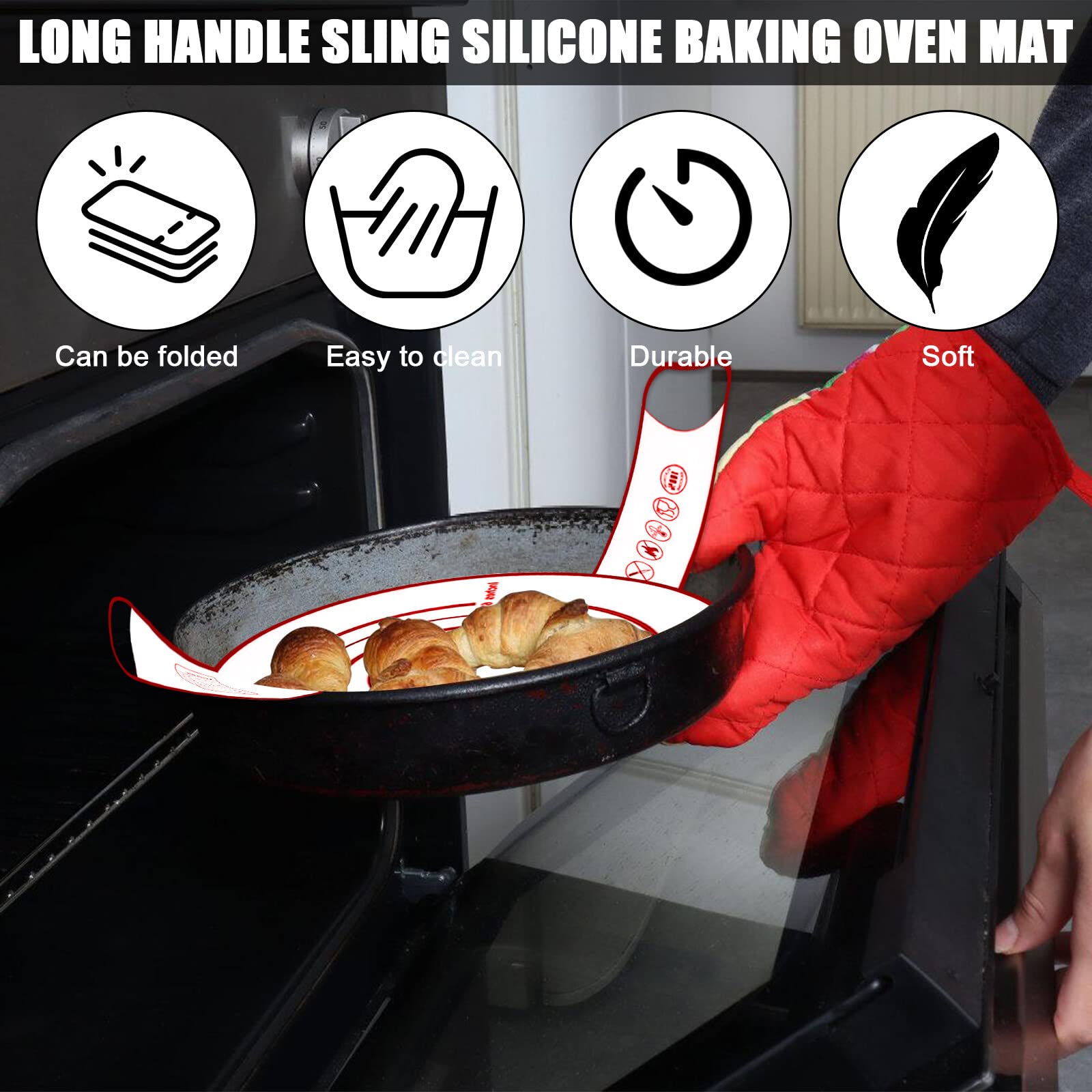 NASHARIA Silicone Bread Sling: Bread Sling Kits with Silicone Brush ...