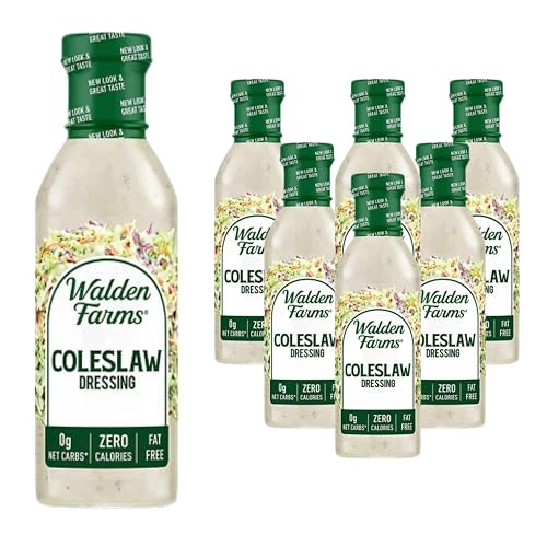Walden Farms Coleslaw Dressing – Calorie-Free, Gluten-Free, Low Carb ...