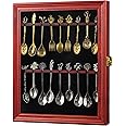 Amazon.com - COMSREV 18 Souvenir Tea Spoon Display Case Wall mount ...