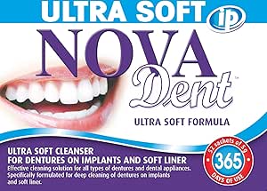 Novadent iP Ultra Soft + FREE soaking bath | Dentures and dental ...