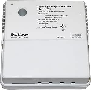 Amazon.com : Wattstopper LMRC-211 Digital Single Relay Room Controller ...