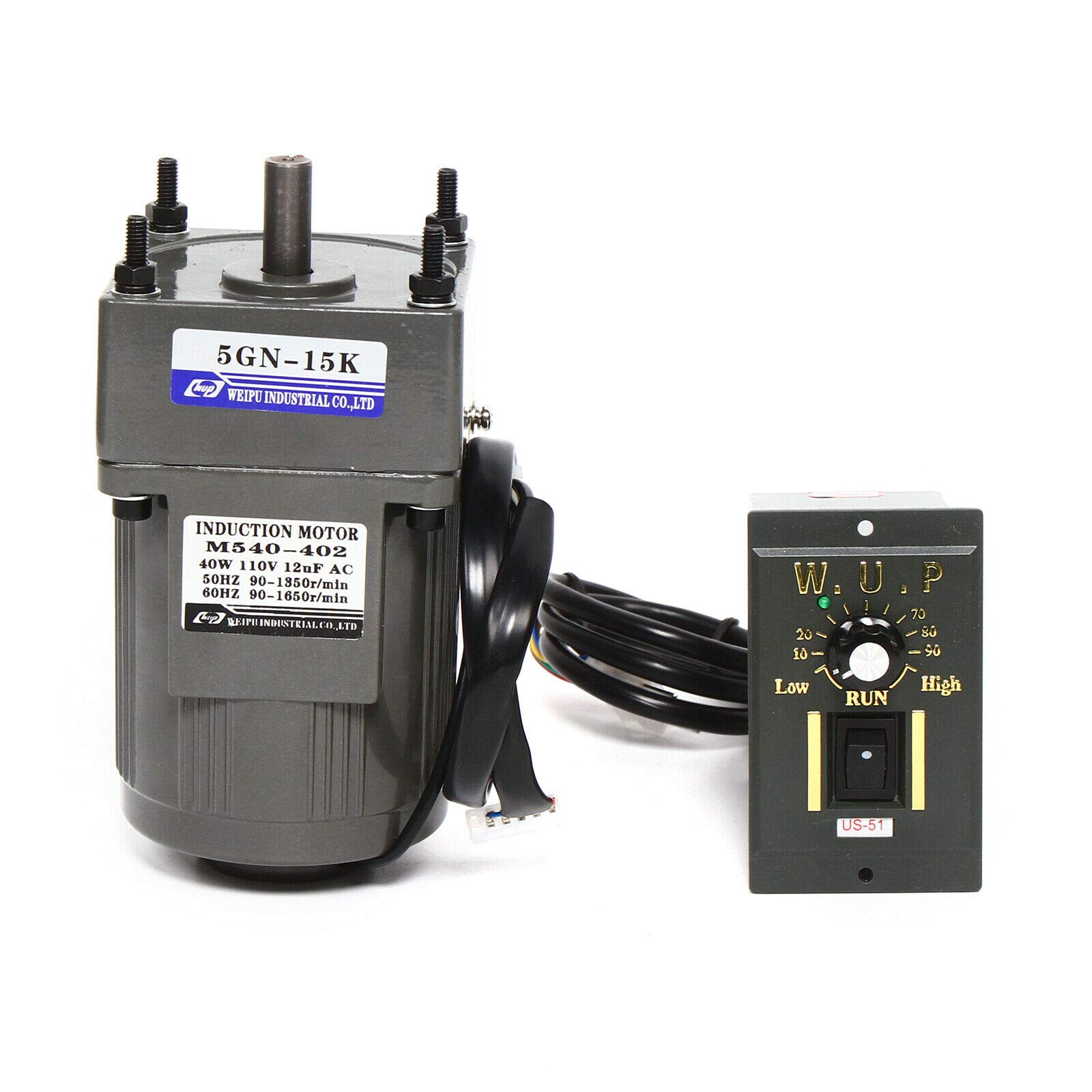 Mua 110V 40W Ac Gear Motor Electric Single-Phase Motor Gear Motor 0 ...