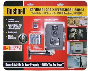 Amazon.com : Bushnell Game Camera Trail Camera Low Glow 6 Mp Megapixel ...