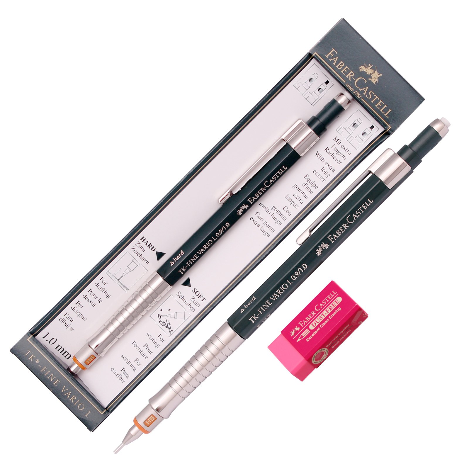 Faber Castell Tk Fine Vario L Drafting Mechanical Pencil 1.0 Mm ...