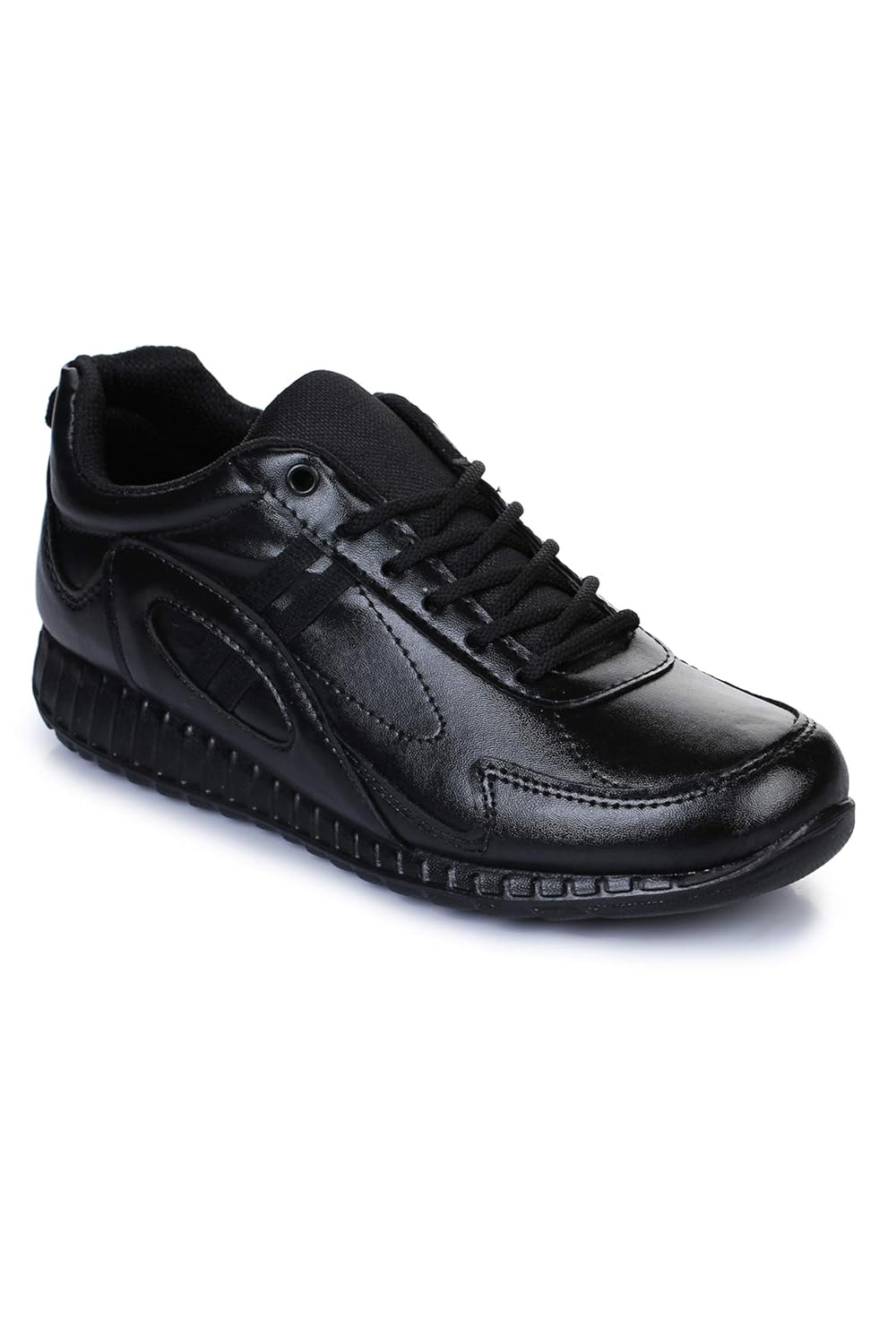 Buy Liberty Force 10 Black Kids Non-Leather School Shoes at Amazon.in