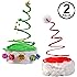Amazon.com: Christmas Tree Coil Spring Hat: Costume Headwear And Hats ...