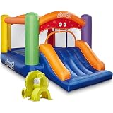Amazon.com: Cloud 9 Inflatable Bounce House with Slide and Blower ...