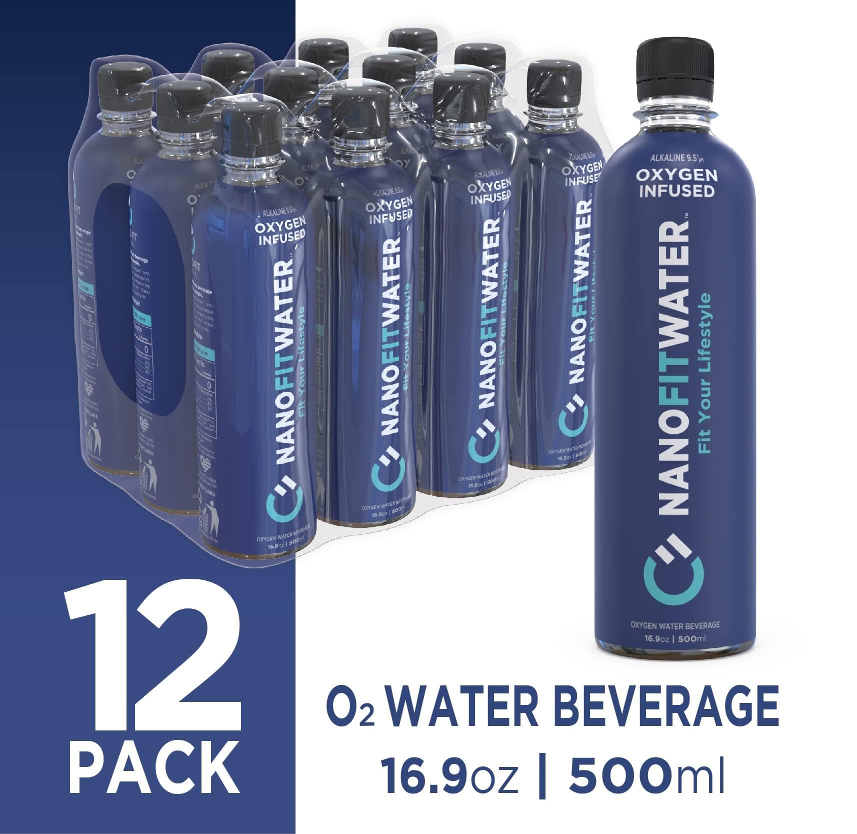 Mua Nano Fit, All Natural, Nanotized Oxygen Infused Water, Alkaline ...