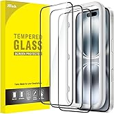 Amazon.com: JETech Privacy Full Coverage Screen Protector for iPhone 15 6.1-Inch, Black Edge ...