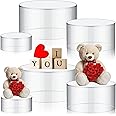 Amazon.com: Jerify 6 Pcs Acrylic Risers Display Stands, 5.91'' 5.12'' 3 ...