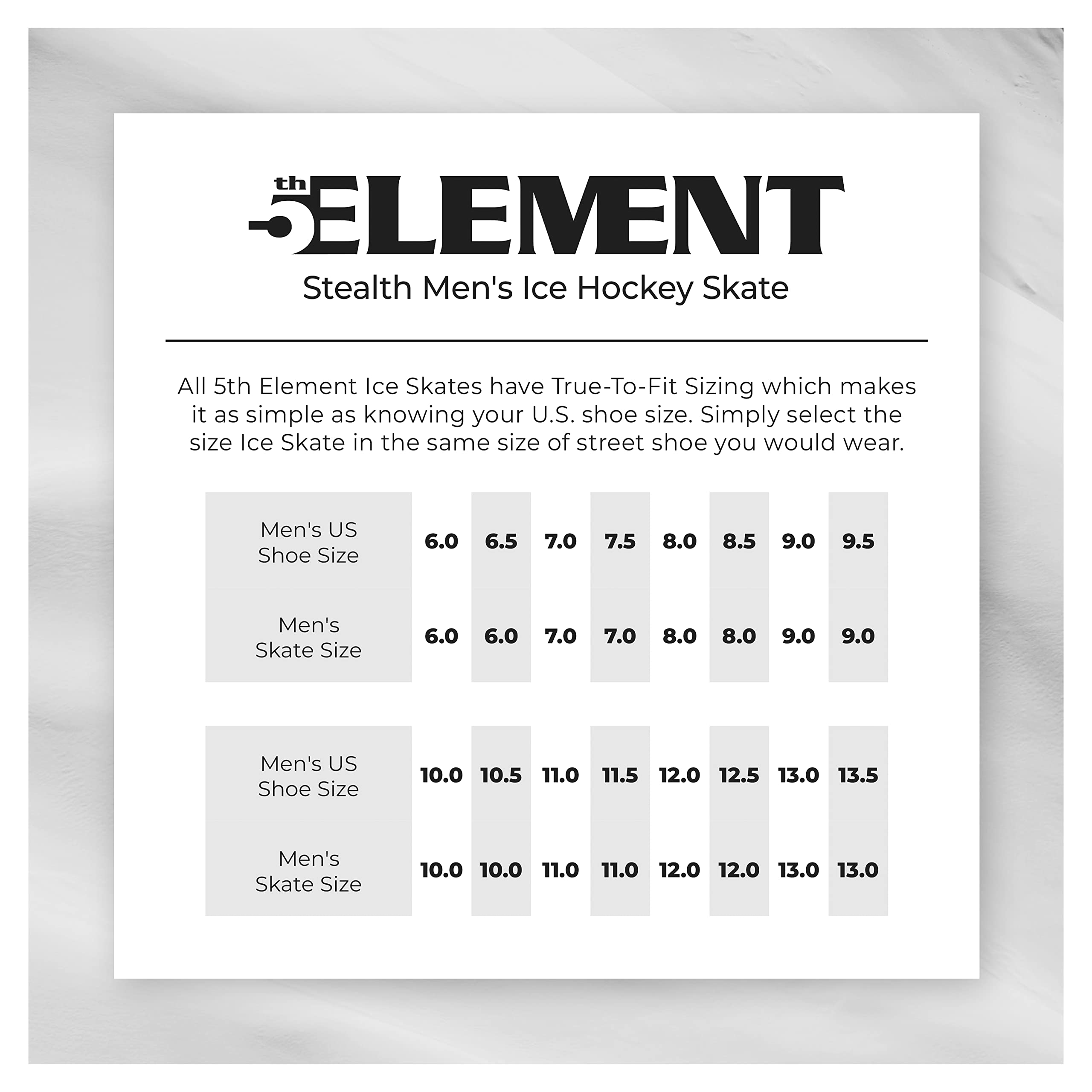 Mua 5th Element Stealth Ice Hockey Skates - Perfect for Recreational ...