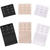 Extensor de Brasier para Mujer, Suave, Cómodo, Con 4 Ganchos, 3 Filas ...