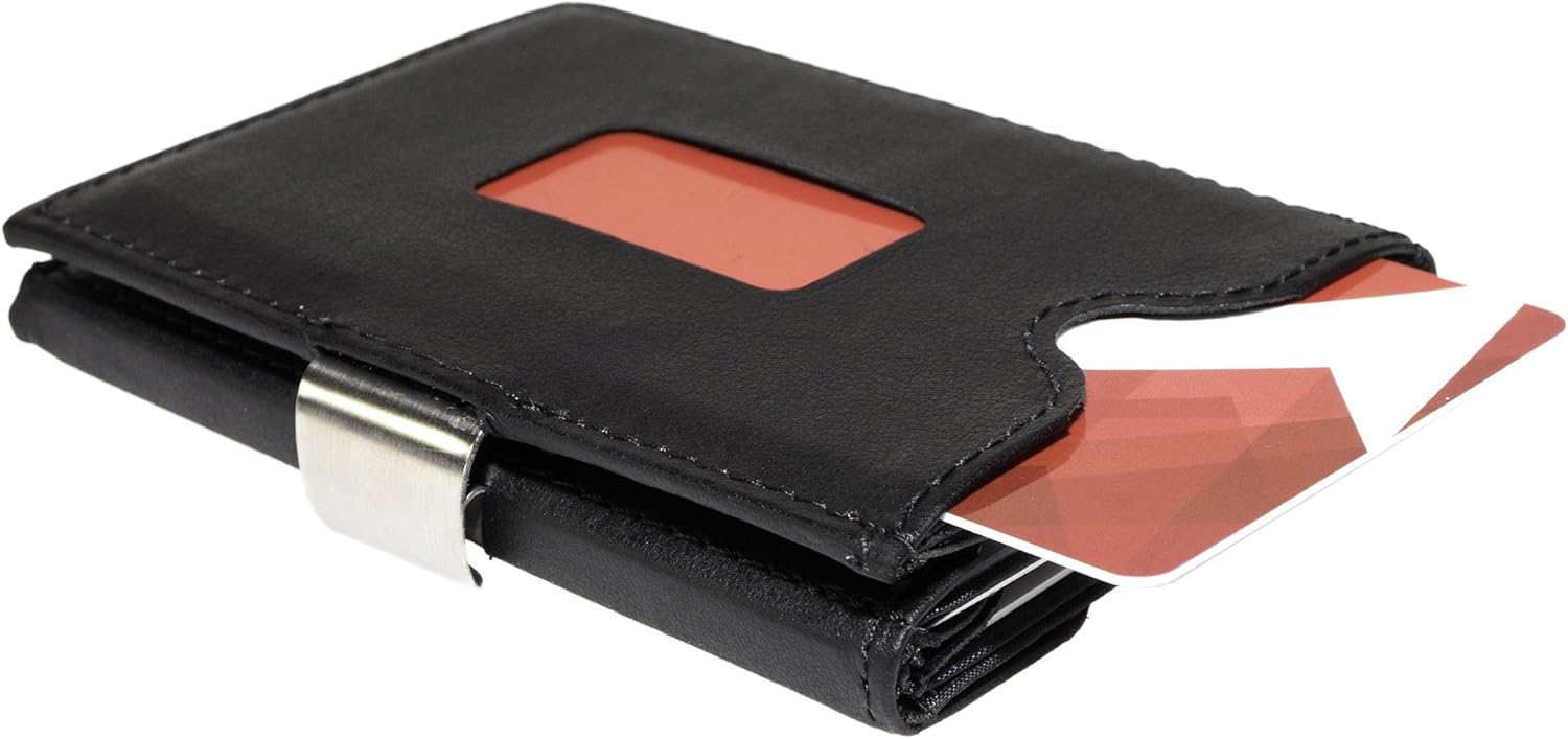 Amazon.com: triHOLD The Ultimate Front Pocket Compact Minimalist Wallet ...