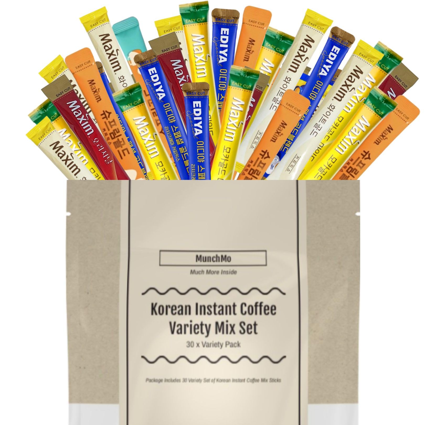 Mua Korean Coffee Packets, Single Serve 6 Flavors Assortment Sampler ...