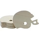 Amazon.com: Creative Hobbies® 4 Inch Unfinished Wooden Shapes - Ready ...