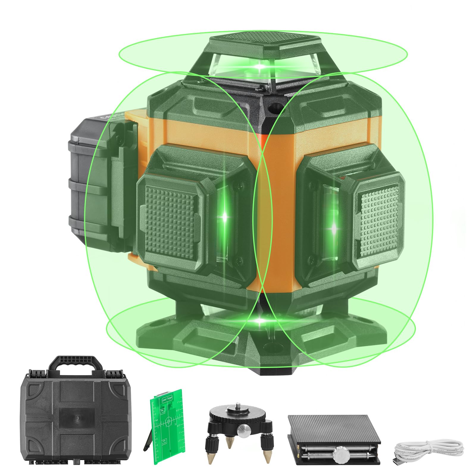Mua VEVOR Laser Level, 100ft, Self Leveling Manual Green 3 x 360° Cross ...