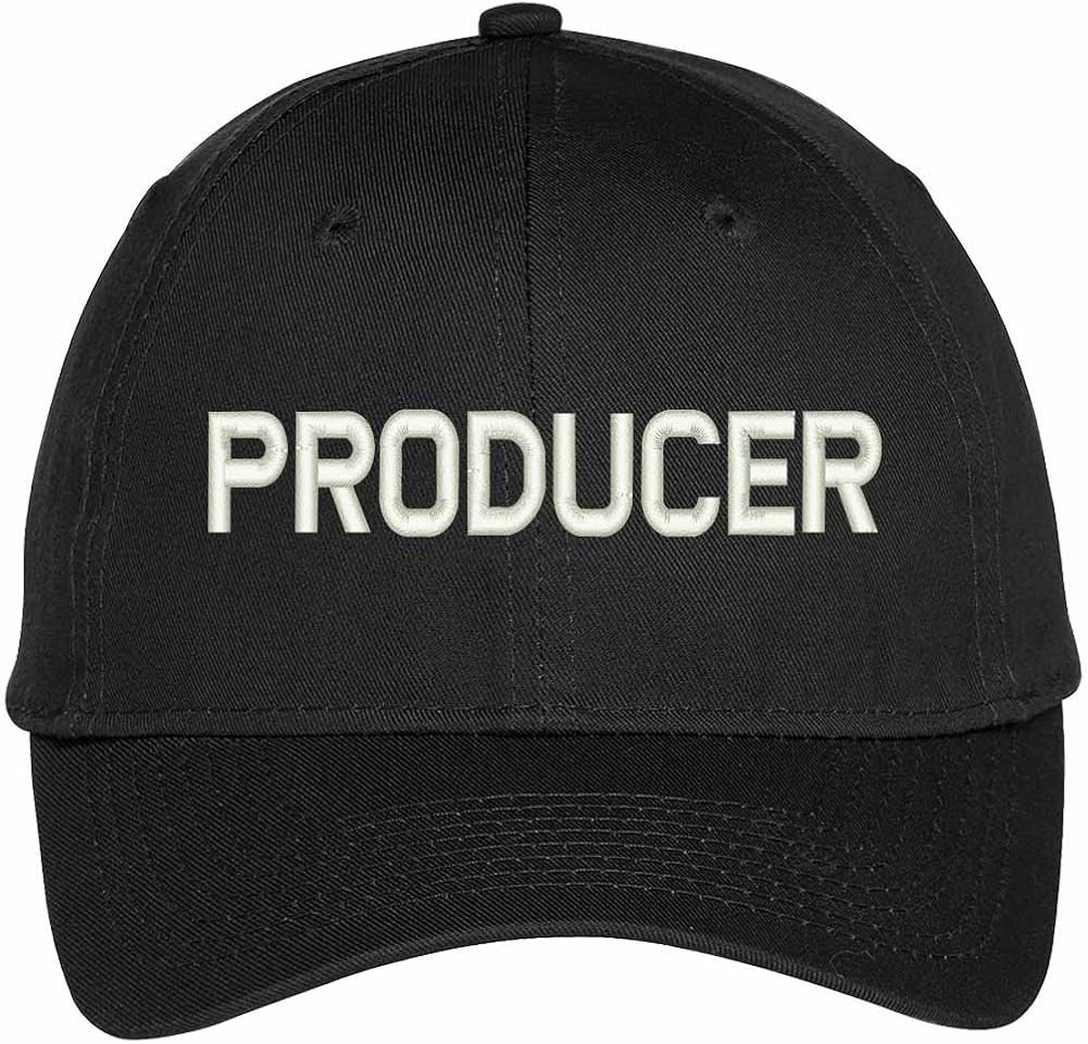 Trendy Apparel Shop Producer Embroidered High Crown Baseball Cap ...