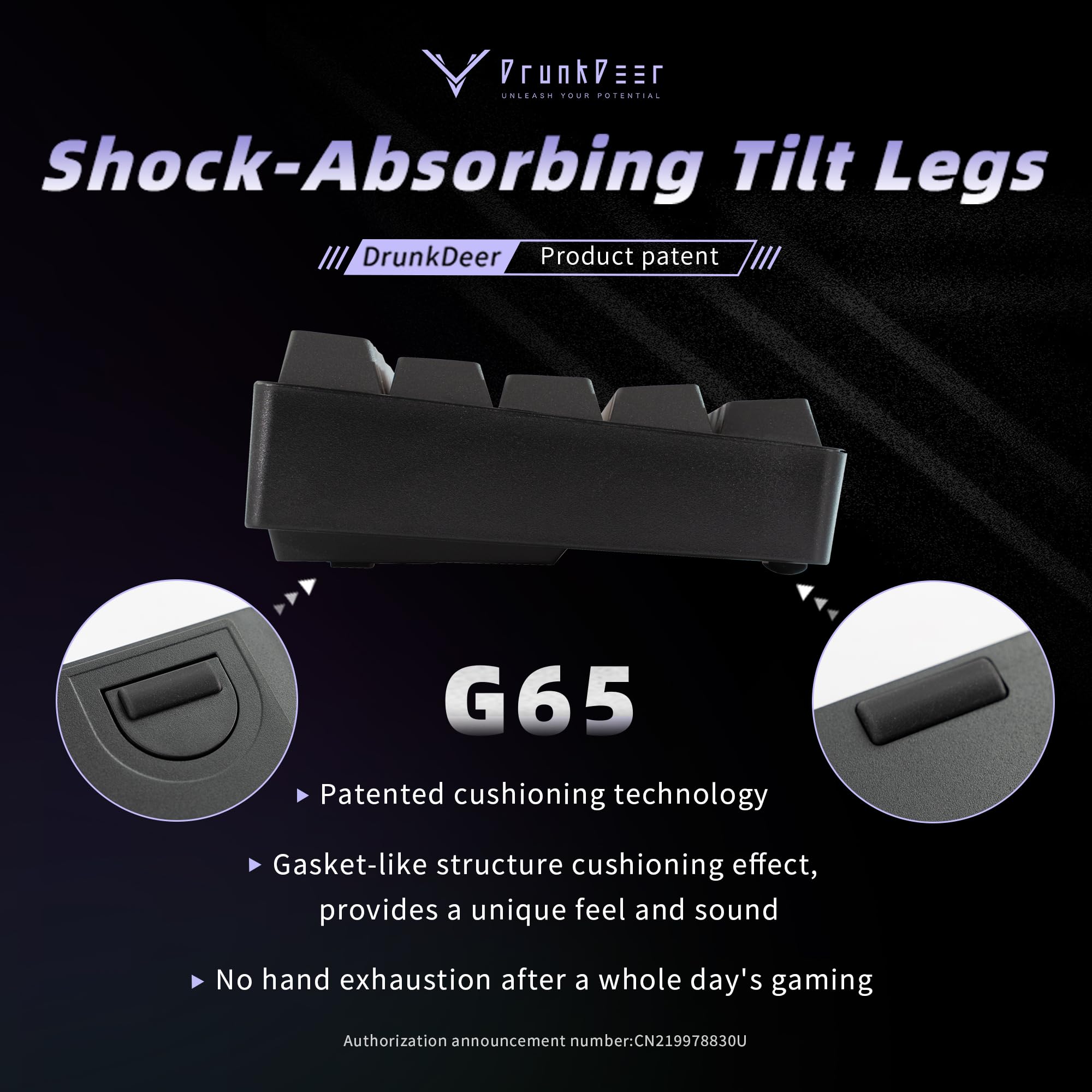 Mua DrunkDeer G65 Rapid Trigger Mechanical Keyboard Magnetic Switch ...