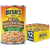 Amazon.com: BUSH'S BEST Canned Slow-Simmered White Chili Magic Starter ...