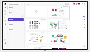 Amazon.com : Vibe Interactive 4K Touchscreen Collaboration Smart ...