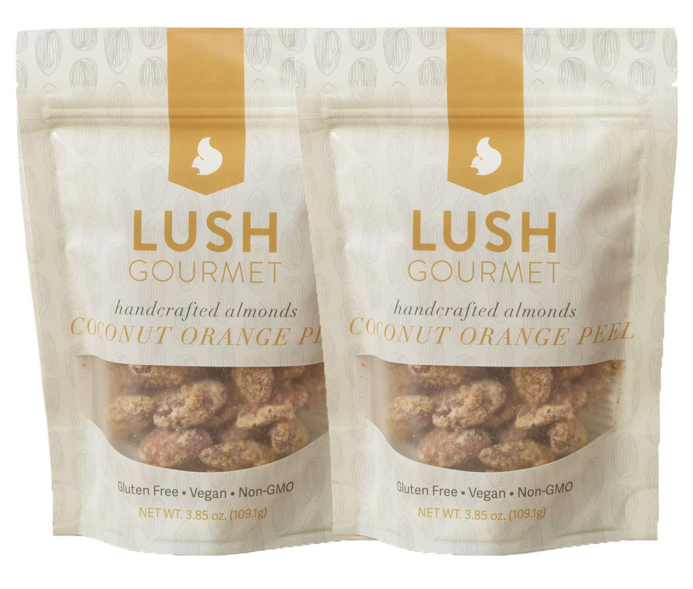 Amazon.com : Lush Gourmet Dark Cocoa Chili Almonds - Salted Almonds ...