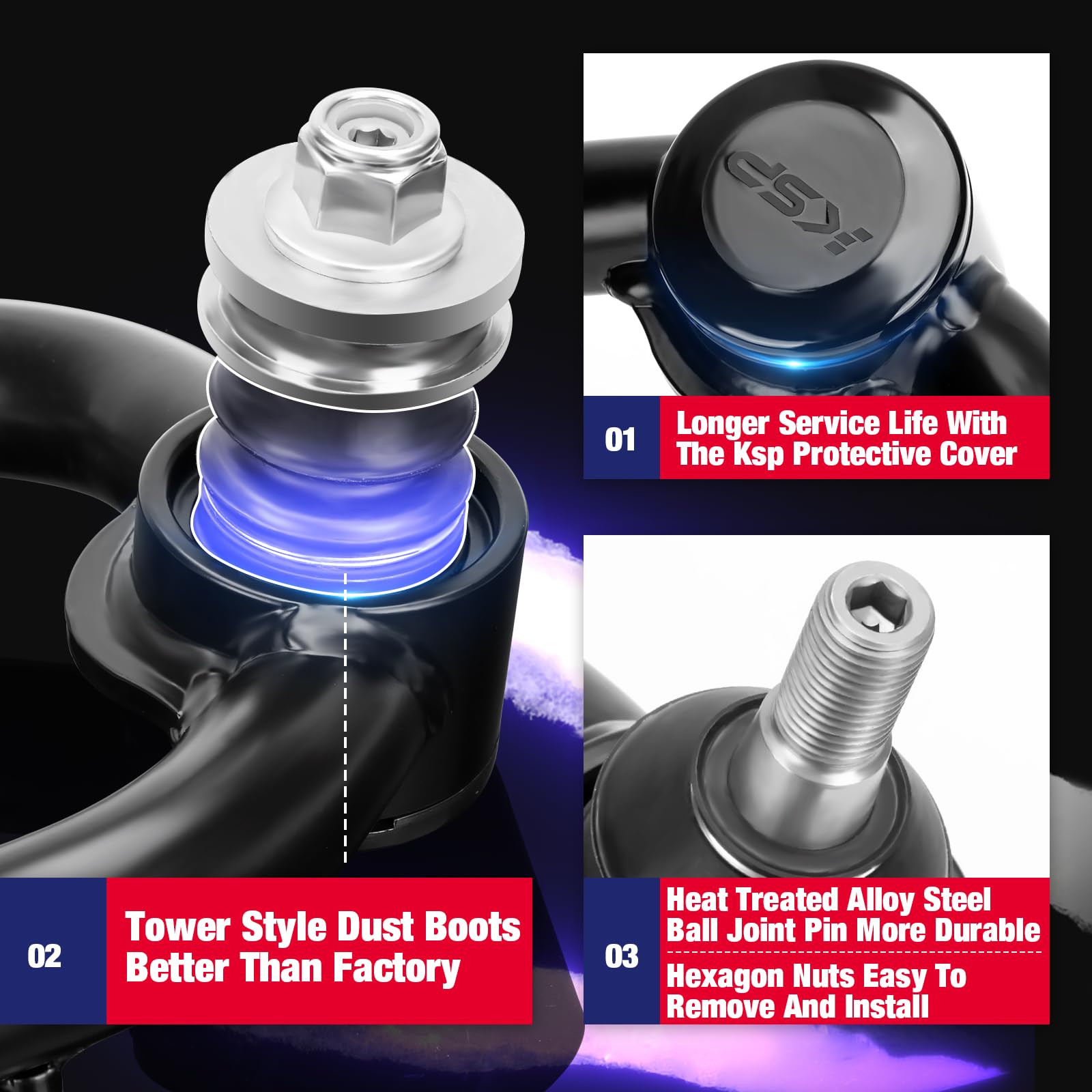 Mua KSP Front Upper Control Arms for Toyota Tacoma 4Runner N180 ...