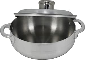 Amazon.com: Polished Cast Aluminum Caldero with Lid by Elevate Home ...