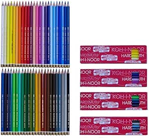 Amazon.com : Koh-I-Noor Hardtmuth Polycolor Color Pencil Set, 48pencils ...