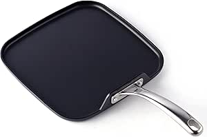 Amazon.com: Cooks Standard Hard Anodized Nonstick Square Griddle Pan ...