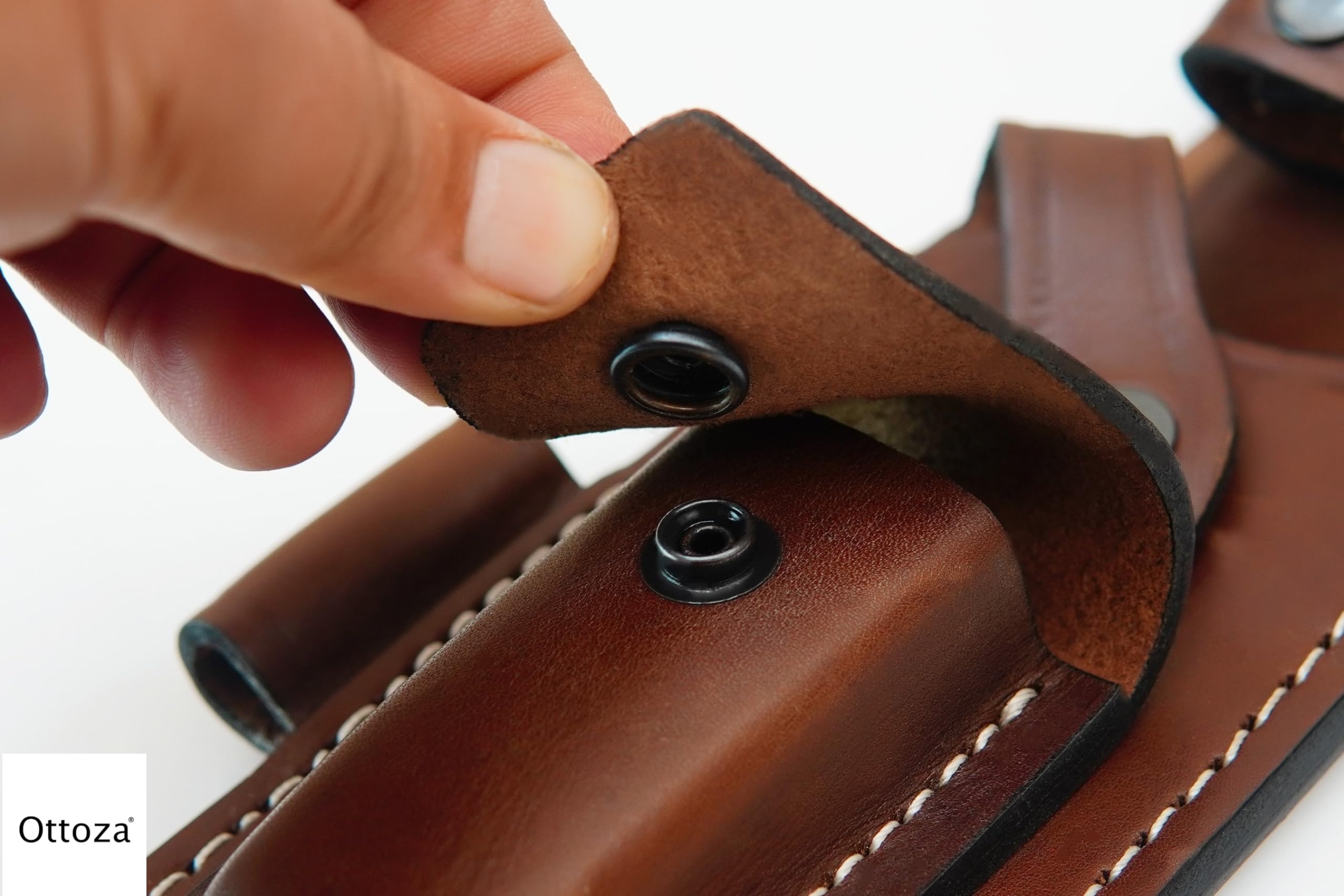 Ottoza TOP GRAIN Leather Knife Sheaths For Fixed Blade Knives, Leather Knife Sheath For Belt ...