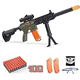 Amazon.com: Toy Rifle Sniper with Shell Ejecting and Detachable Scope, Foam Blaster Toy Gun with ...
