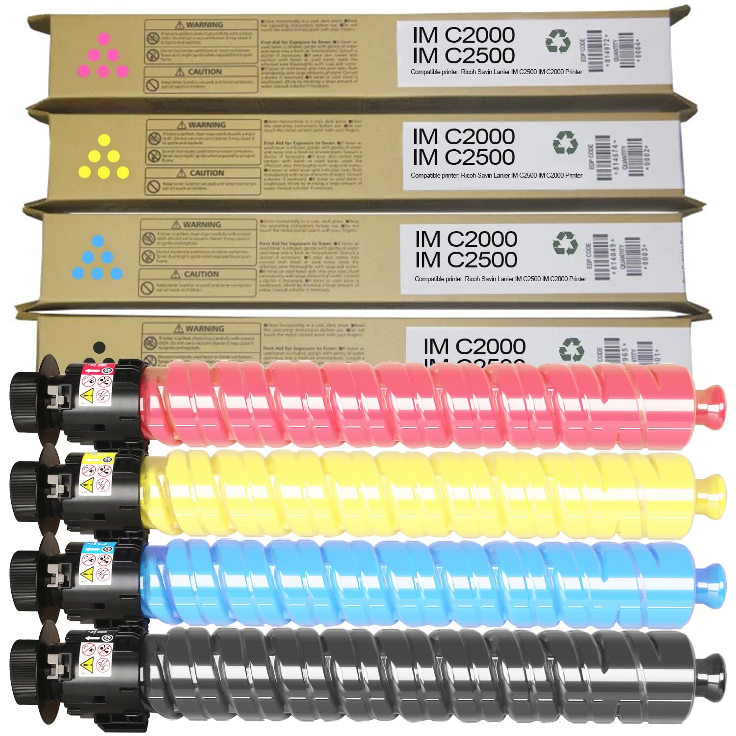 SAIBOYA IM C2000 IM C2500 Toner Cartridge IMC2000 IMC2500 842307 842310 842309 842308 Toner ...