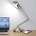Amazon.com: 3-Color in 1 LED Desk Lamp with USB Charging Port, Fully ...