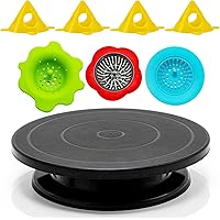 Amazon.com - 11”Rotate Turntable Sculpting Wheel Revolving Cake ...