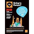 Orange Holiday Europe – Prepaid SIM card – 20GB Internet Data in 4G/LTE ...