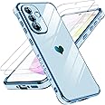 Amazon.com: LeYi for Samsung Galaxy A36-5G Case: with Tempered Glass Screen Protector [2 Pcs ...