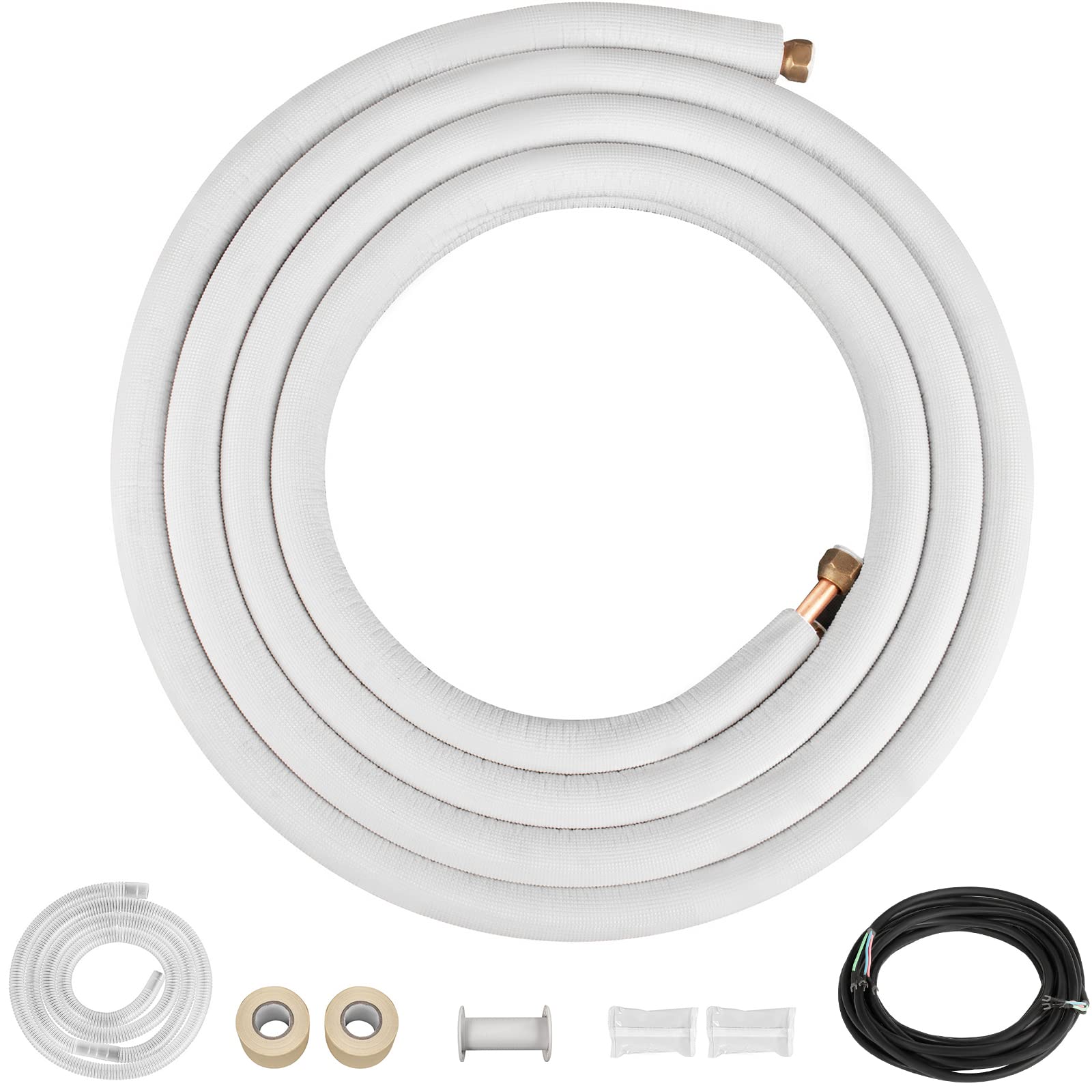 Mua VEVOR Mini Split Copper Line Set 25ft Length, 3/8" & 1/4" OD Copper ...