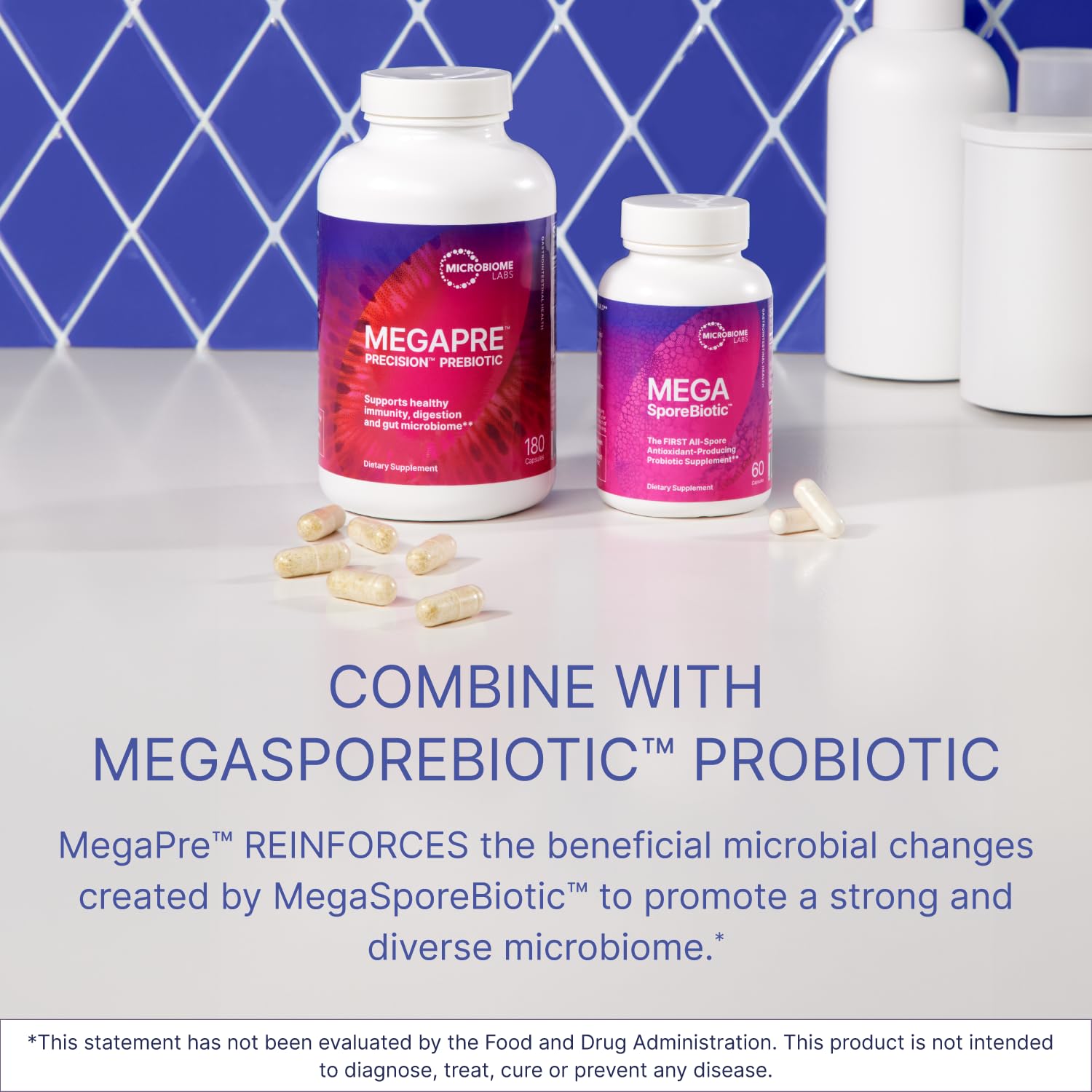 Mua Microbiome Labs MegaPre Powder, Pineapple Orange Guava - Non-Digestible Oligosaccharides ...