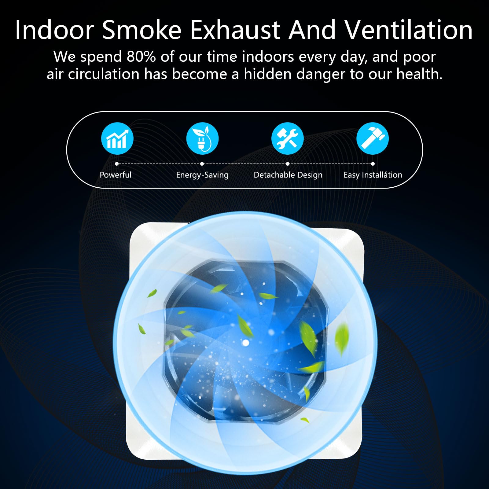 MissHoney 2 Inch Inline Fan, 12v Adjustable Speed, 22 CFM Duct Fan ...