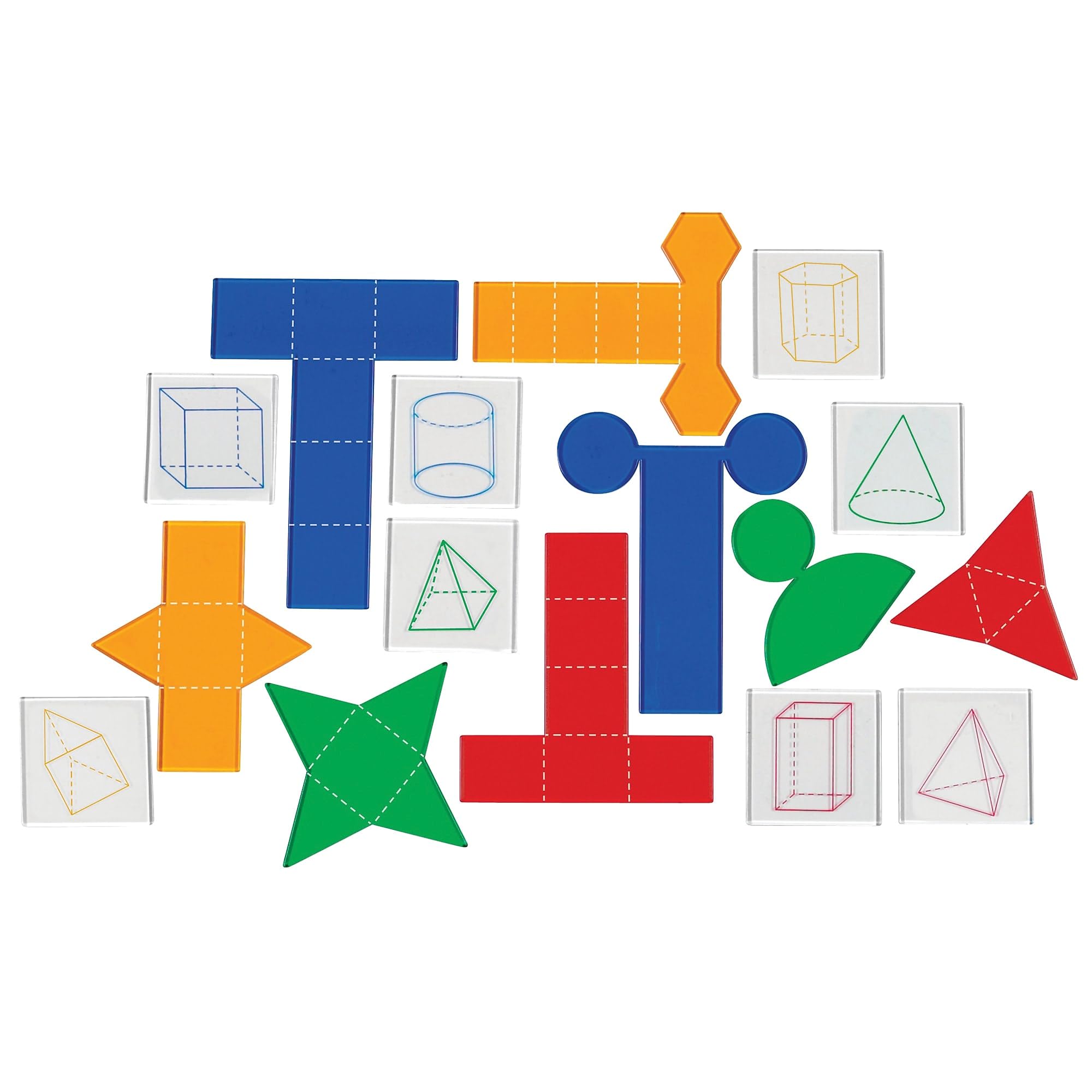 Mua Learning Resources Folding Geometric Shapes Bundle, Math Class ...