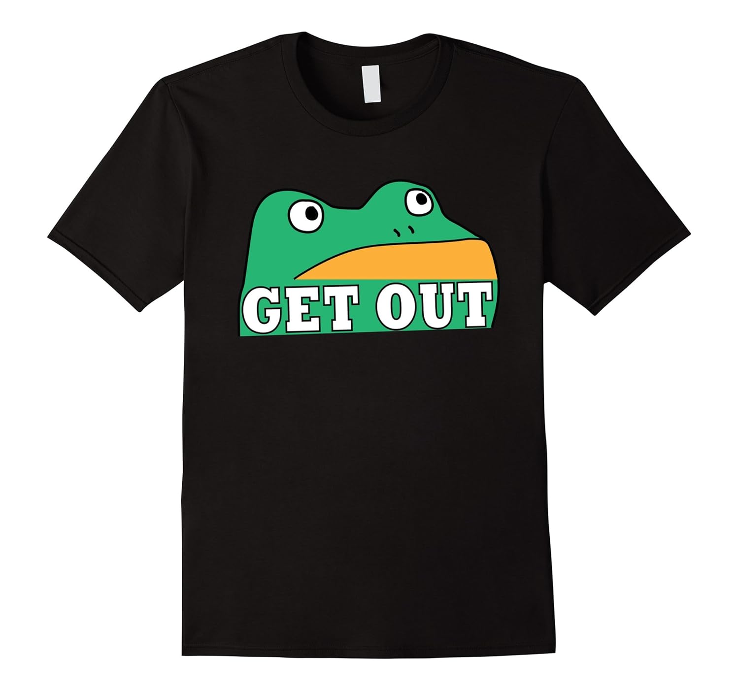 Get Out Frog Meme T-Shirt – Dank Memes-CD – Canditee
