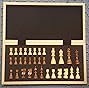 Amazon.com: Amerous Chess Set, 15"x15" Folding Magnetic Wooden Standard ...