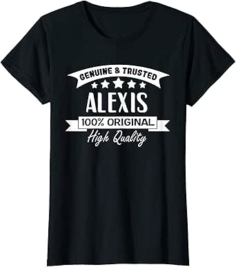 Amazon.com: Funny Alexis T-Shirt for Millenials Gifts for Alexis: Clothing