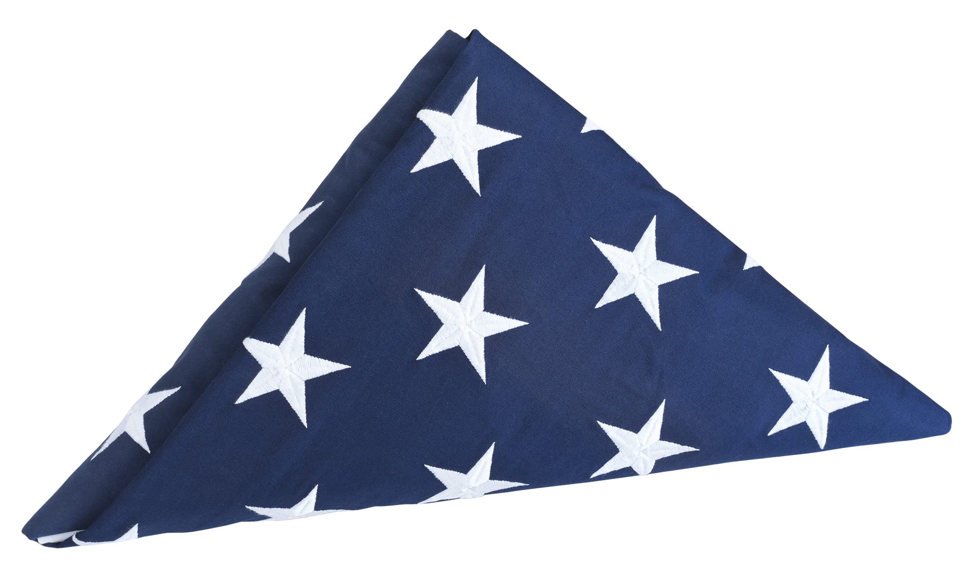 Memorial Flag 5x9.5 ft, 100% Cotton Made American US Burial Flag for ...