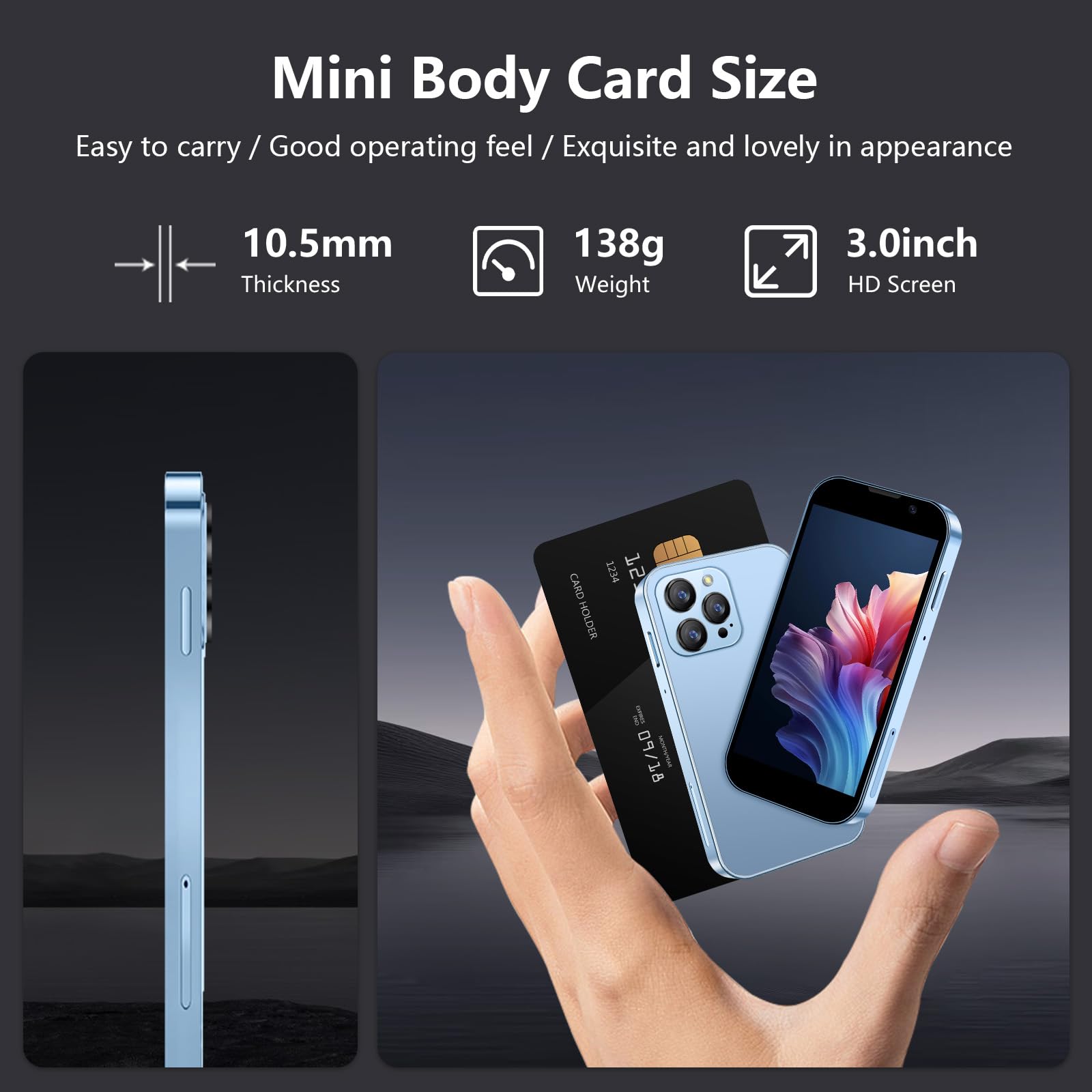 Mua Mini Phone World's Smallest 3.0" HD Touch Screen MiniSmartphone ...