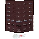 Amazon.com : Ghirardelli Double Chocolate Hot Cocoa Mix, 0.85 oz Packets (Pack of 25) with By ...