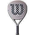 Amazon.com: Wilson Carbon Force Team Padel Racket - Grey/Navy : Sports ...