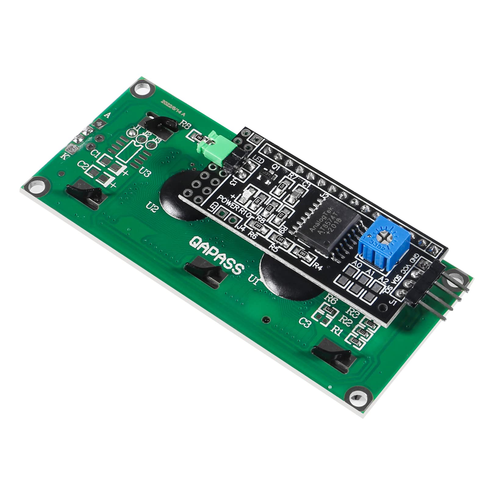 Mua DWEII 5-Pack I2C 1602 LCD Display Module 16X2 Character Serial Blue ...