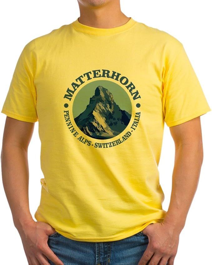 CafePress - Matterhorn 2 T-Shirt - 100% Cotton T-Shirt: Amazon.ca ...