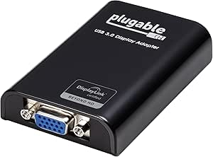 Amazon.com: Plugable USB 3.0 to VGA Video Graphics Adapter Card for ...